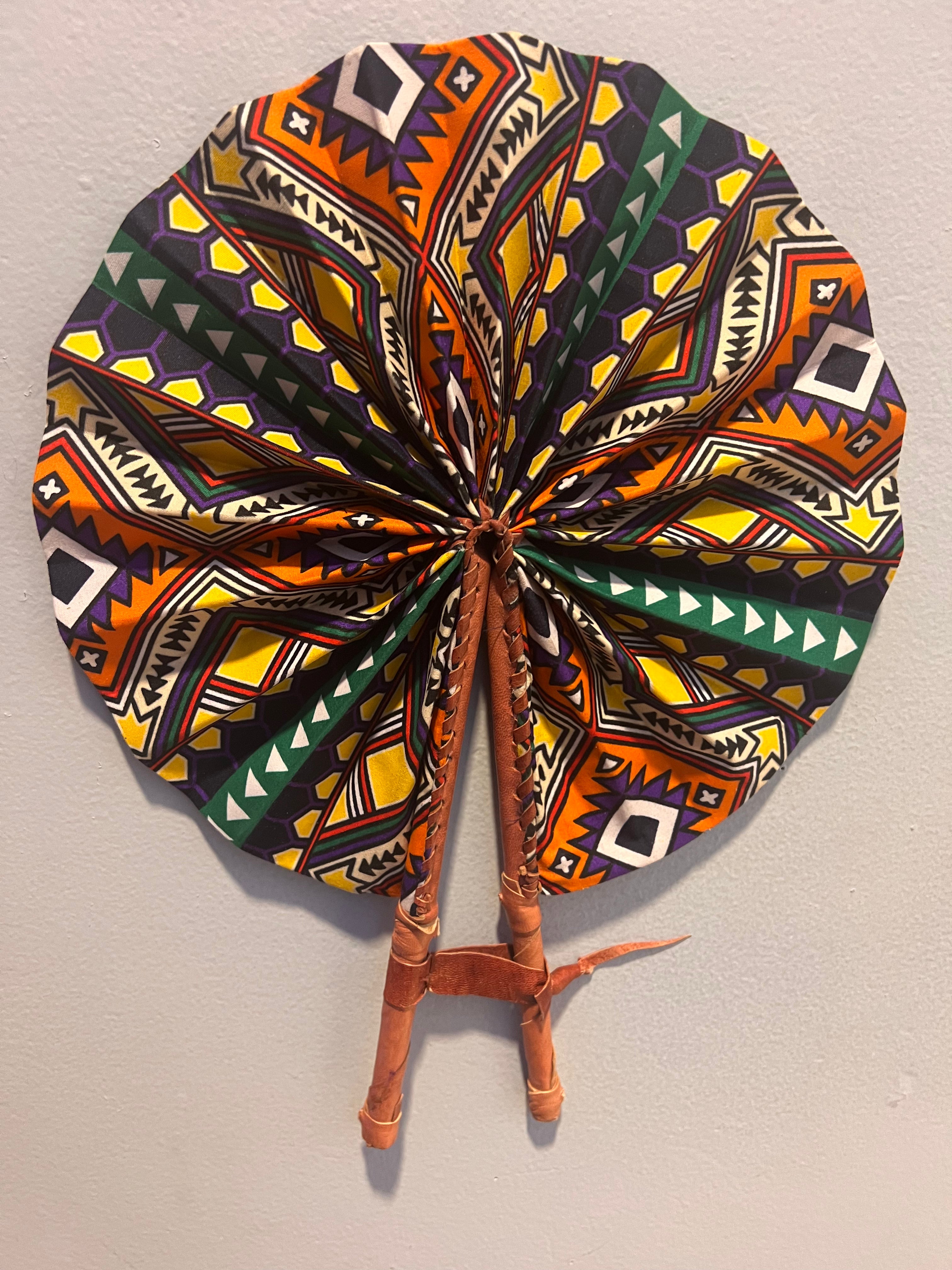 Ghanaian Fan | Add a touch of cultural elegance to your space exquisit ...